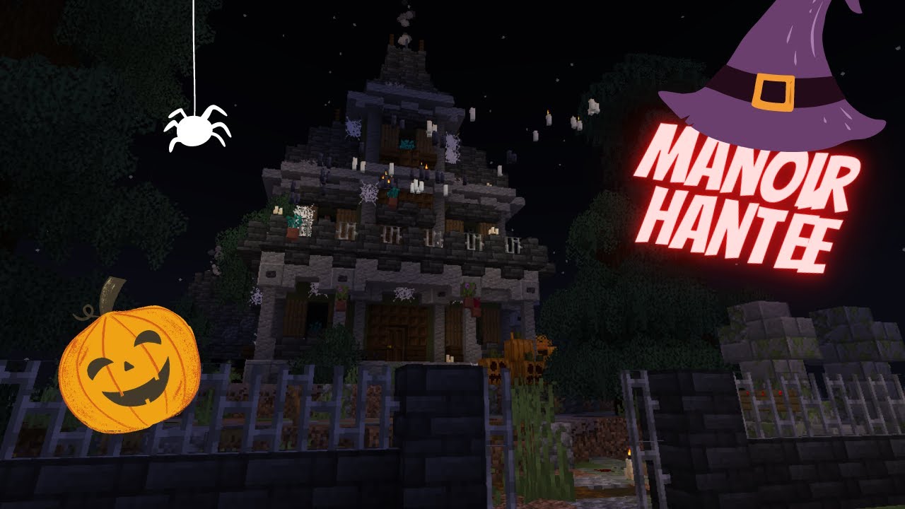 Le Manoir Hantée Le Plus Effrayant | Minecraft | Court Métrage | - YouTube