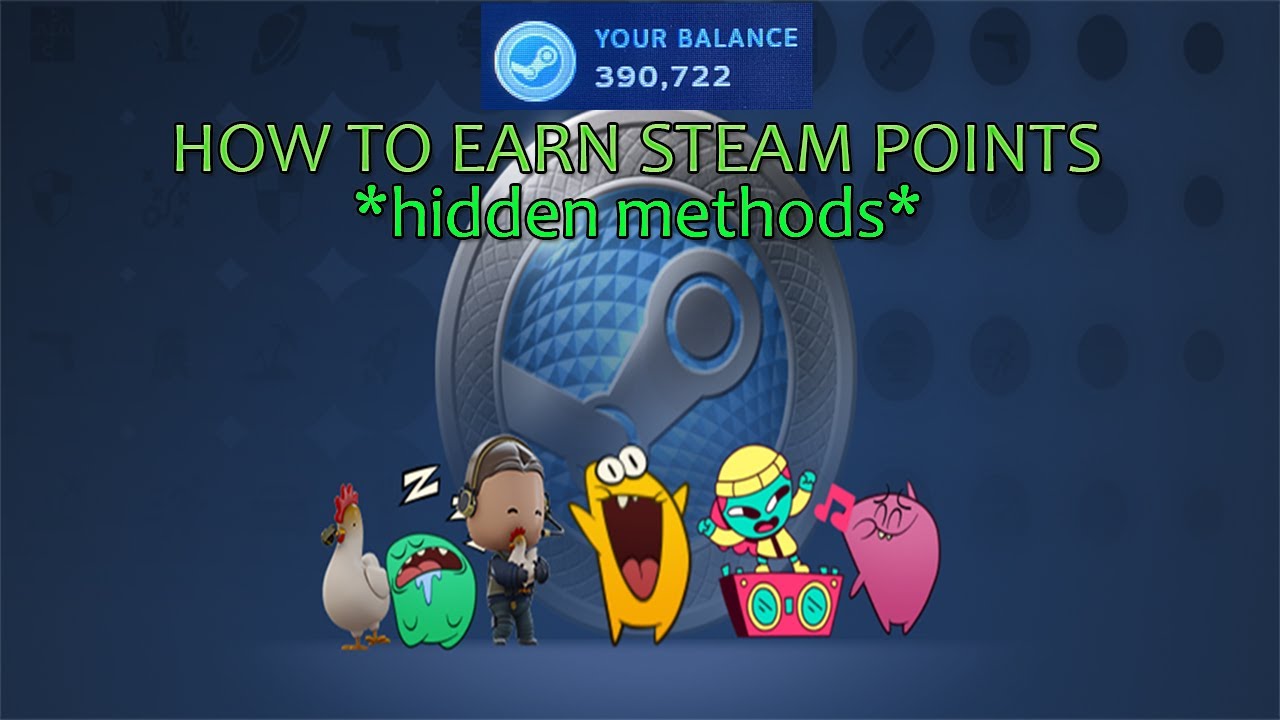 How to Earn Steam Points *hidden method* (2023) - YouTube