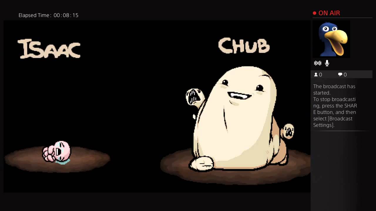 Binding of Isaac Live PS4 Broadcast - YouTube