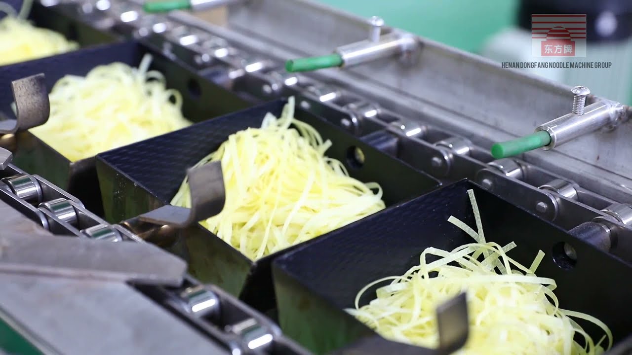[Noodles Making Machine]Extruded noodle production line/Ramen ...
