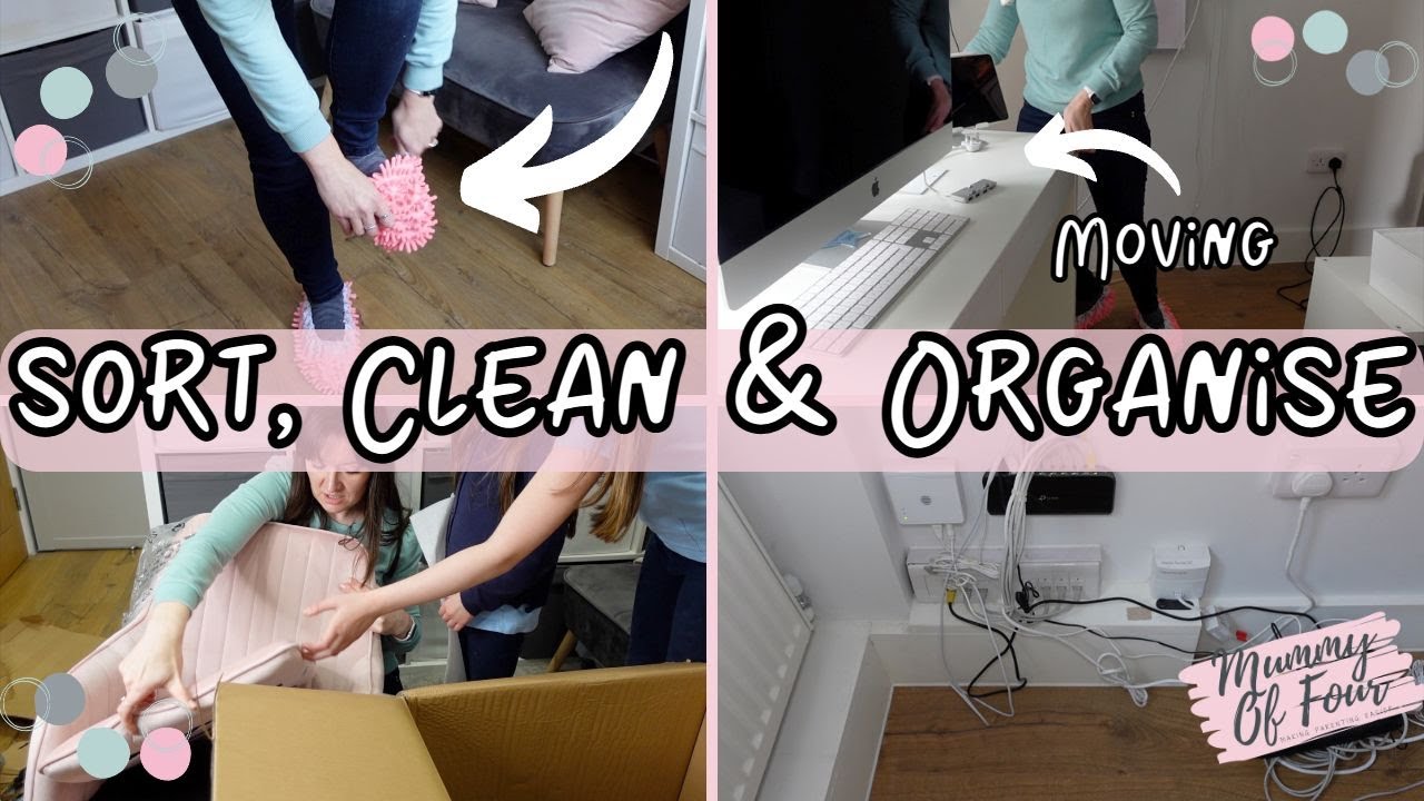 Switching Things Around! Clean, Organise & Upgrade My Home Office With ...
