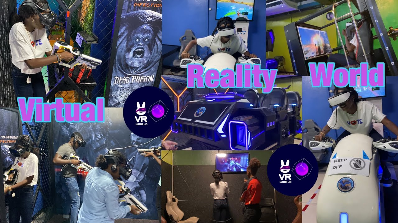 GAMING VLOG: VR WORLD - BEST VIRTUAL REALITY GAMING ARCADE IN KINGSTON ...