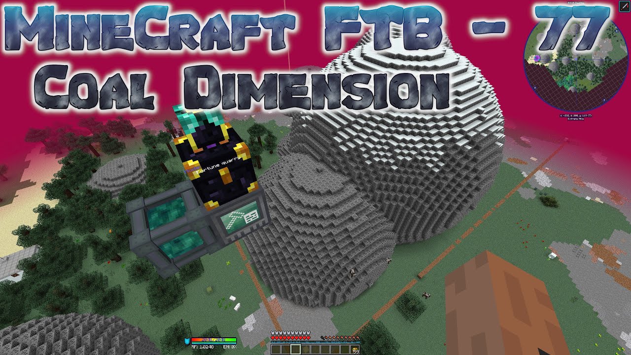MineCraft FTB - 77 - Dedicated Coal Mining - YouTube