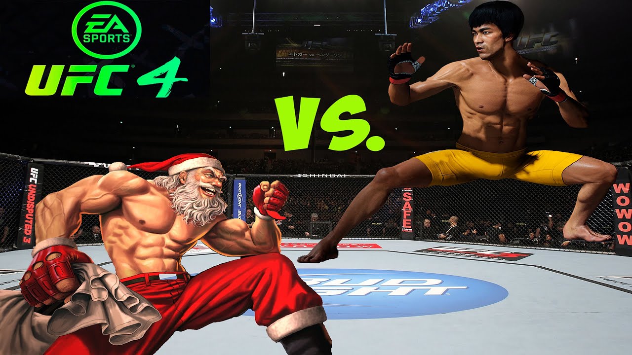 Bruce Lee vs. Santa Claus (EA Sports UFC 4) PS 4 PS 5 - YouTube