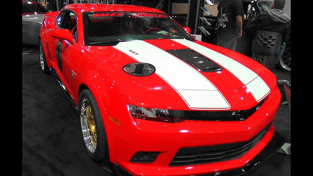 2015 Camaro Z/28 "Big Red" "Ride For Recovery" SEMA 2015 - YouTube