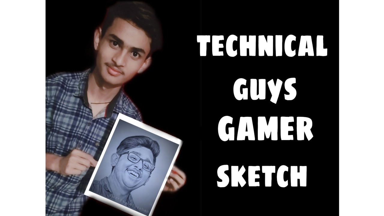 Technical Guys Gaming Drawing 😍🎨 - YouTube