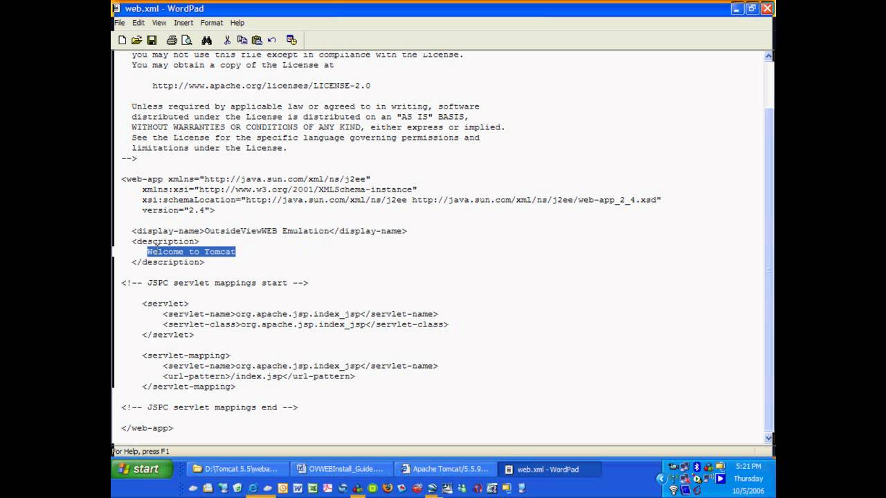 Installing OutsideView WEB Emulation Component - YouTube