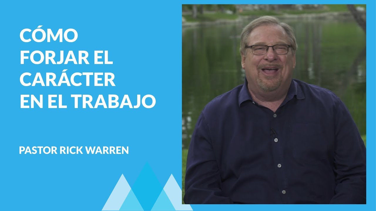Cómo forjar el carácter en el trabajo - YouTube