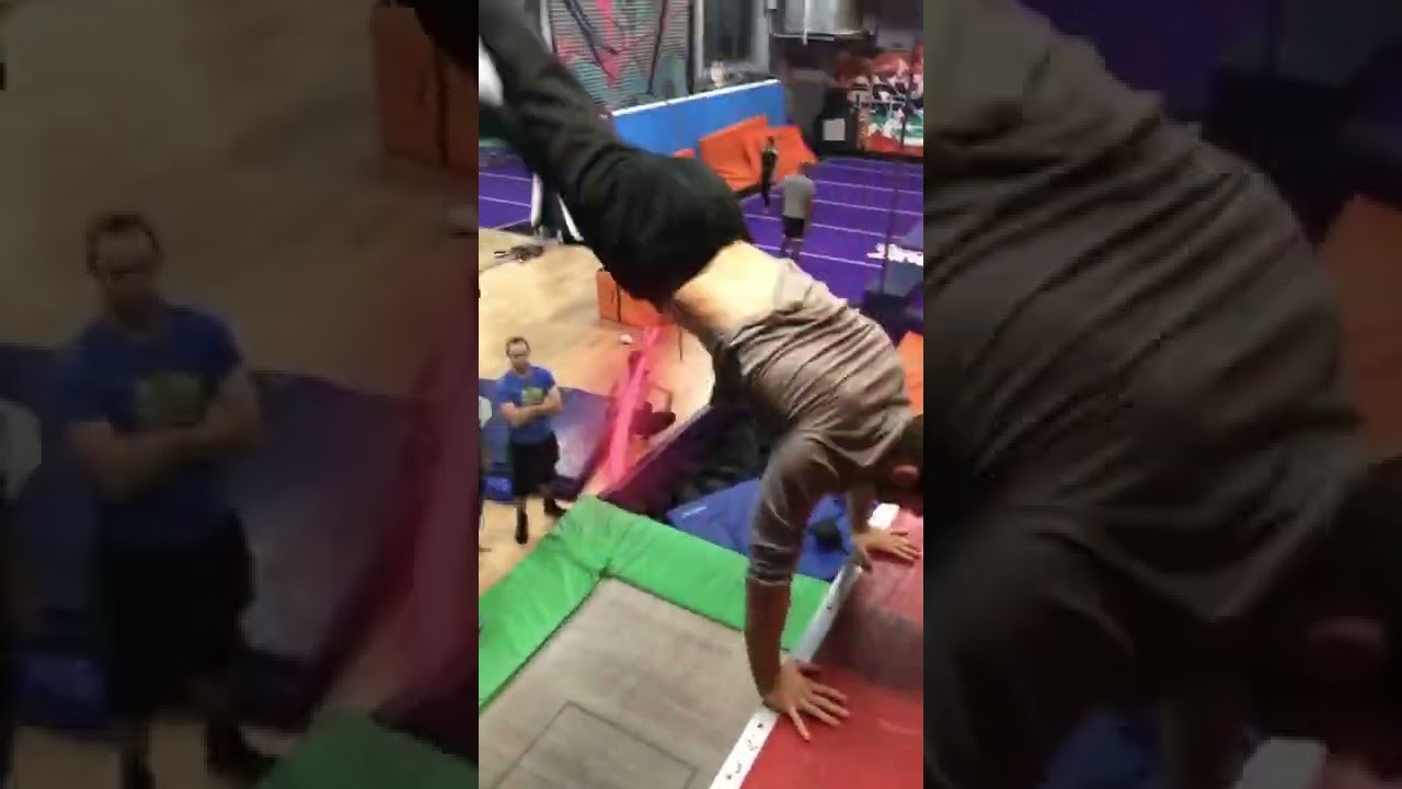 Magic Moves On #trampwall - YouTube