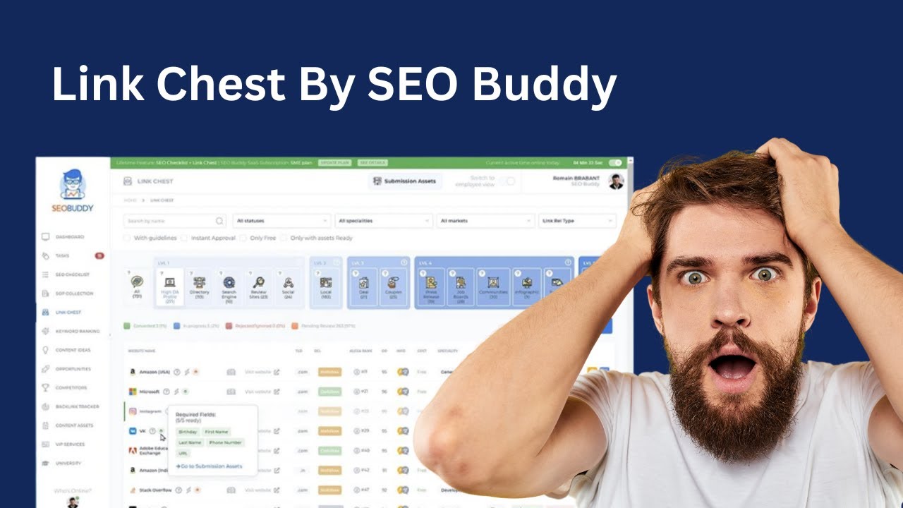 Link Chest By SEO Buddy Review: Get 2,414+ Backlinks Database In One ...