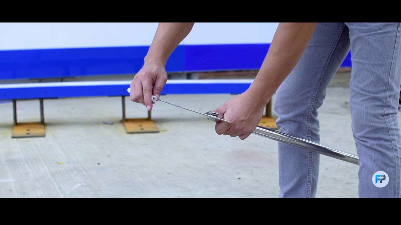 Freeze Point Rink Services Ice Scraper - YouTube