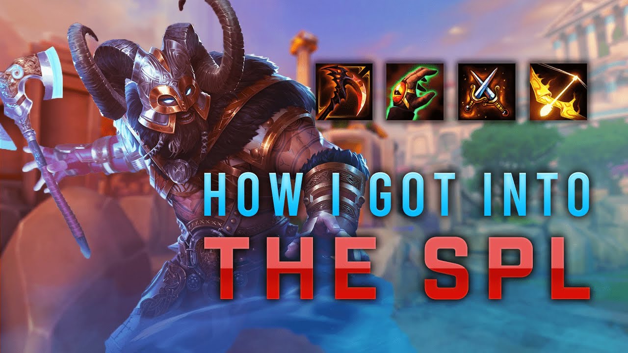 The Story of How I Got in the SPL!! - SMITE Ranked - YouTube