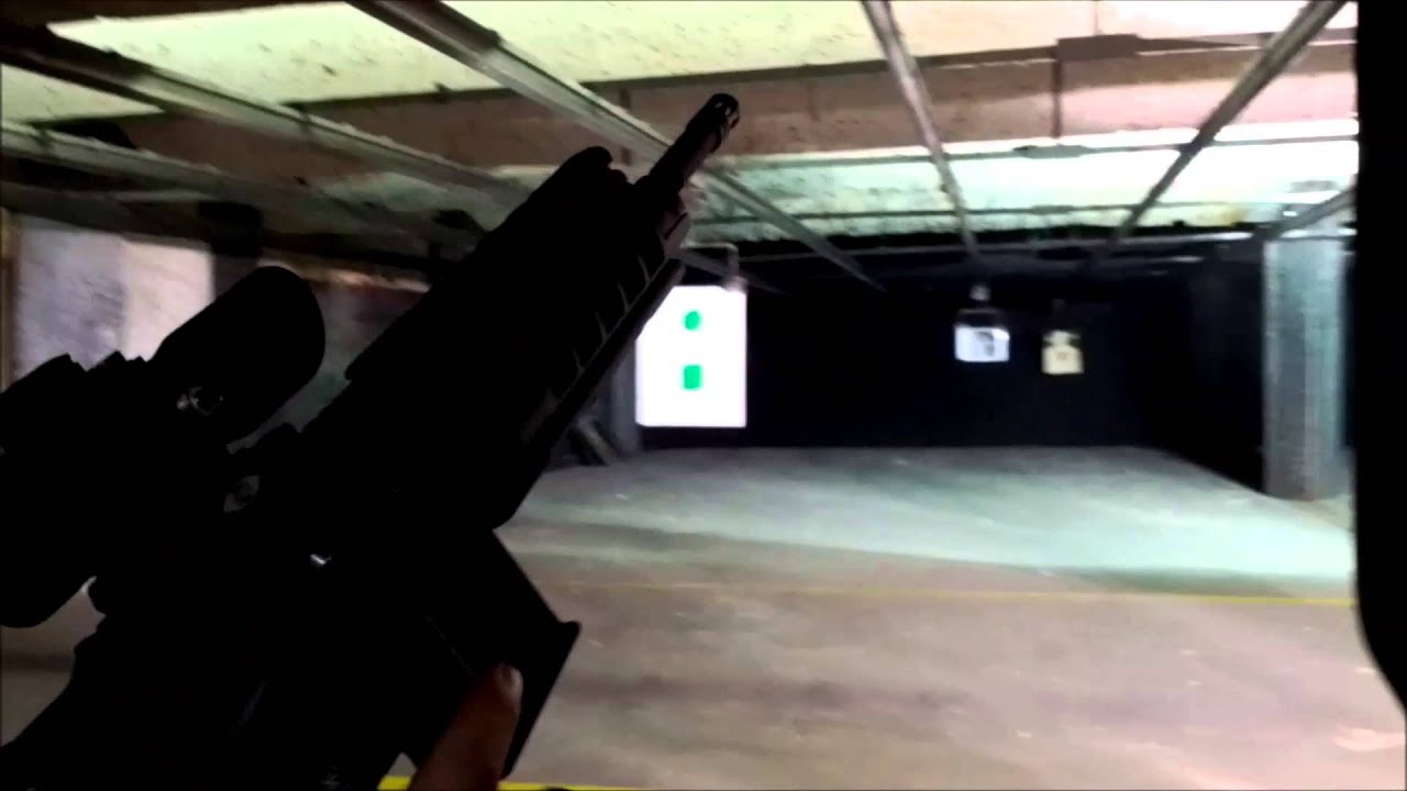 Shooting/sighting in the Itac defense 3x cp-1 Tactical Scope on an ...