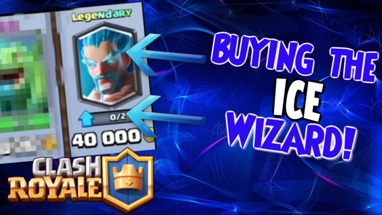 BUYING THE ICE WIZARD FOR THE FIRST TIME EVER!//AWESOME WINS!//Clash ...
