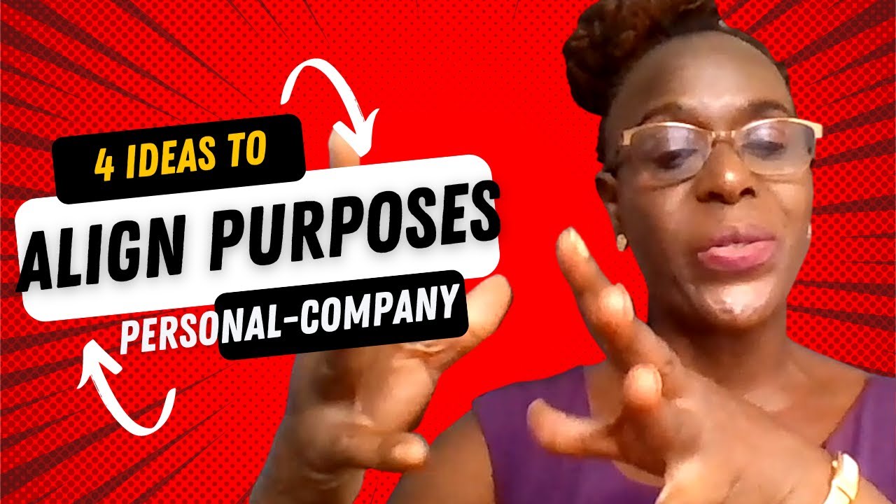 How to align your purpose and company purpose - YouTube