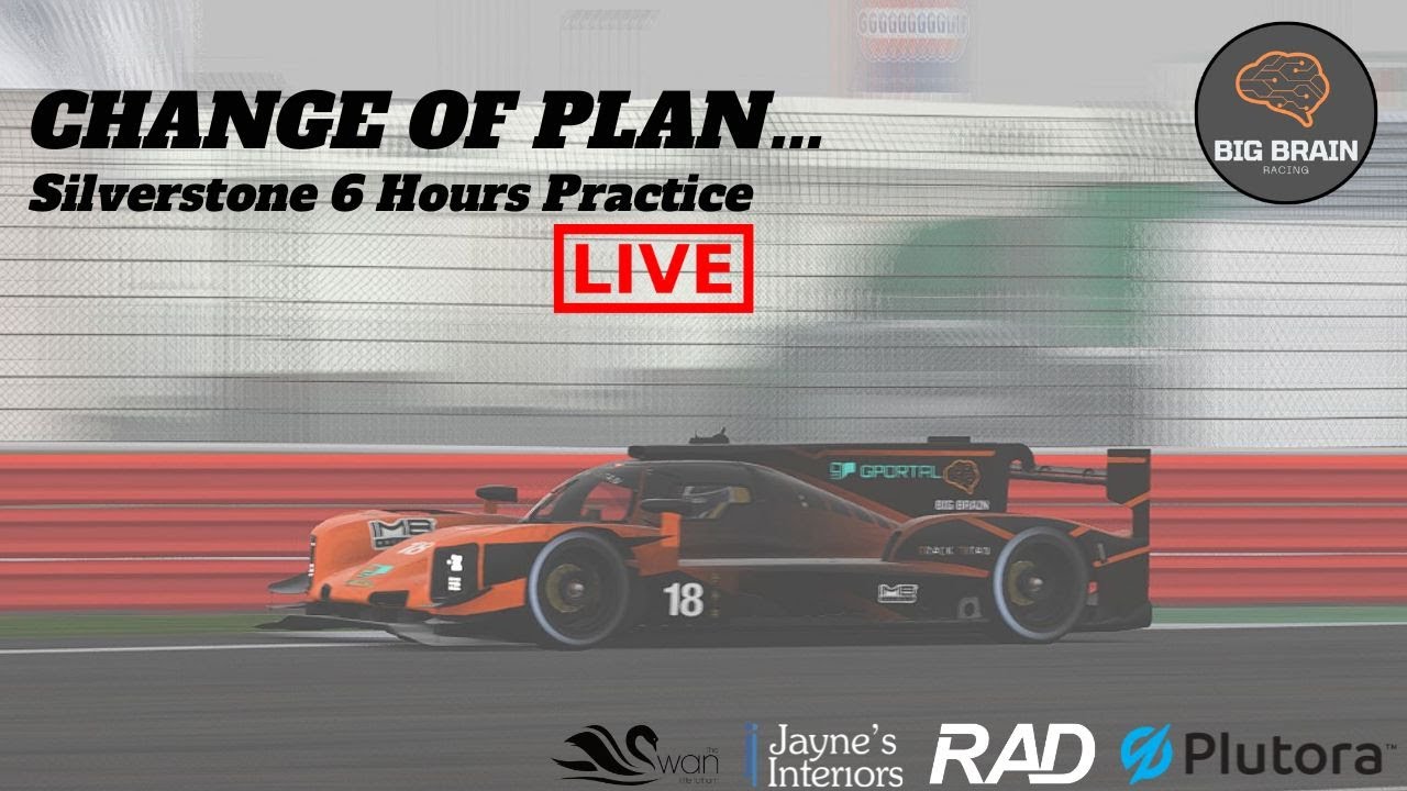 Silverstone 6 Hours Practice - LIVE! | iRacing - YouTube