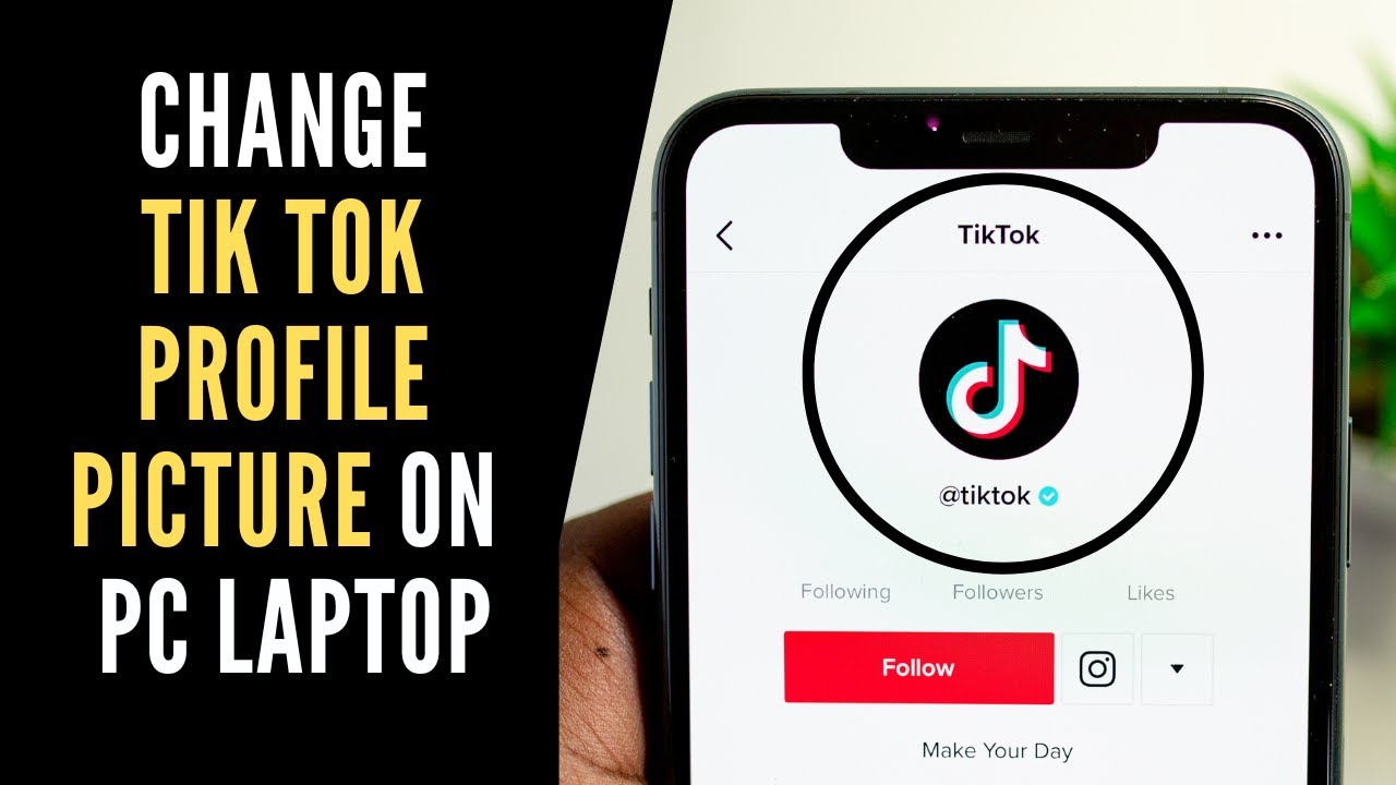 How to change Tik Tok profile picture on desktop or laptop 2024 - Quick ...