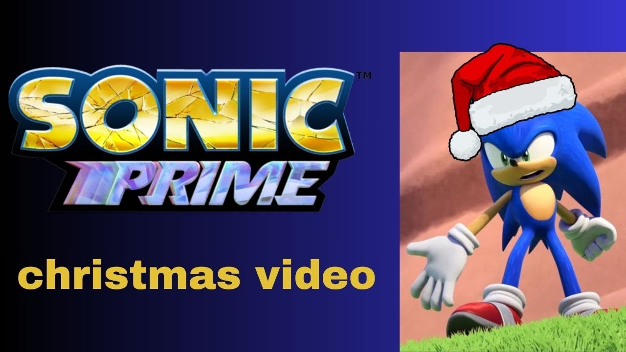 Sonic Prime christmas music video