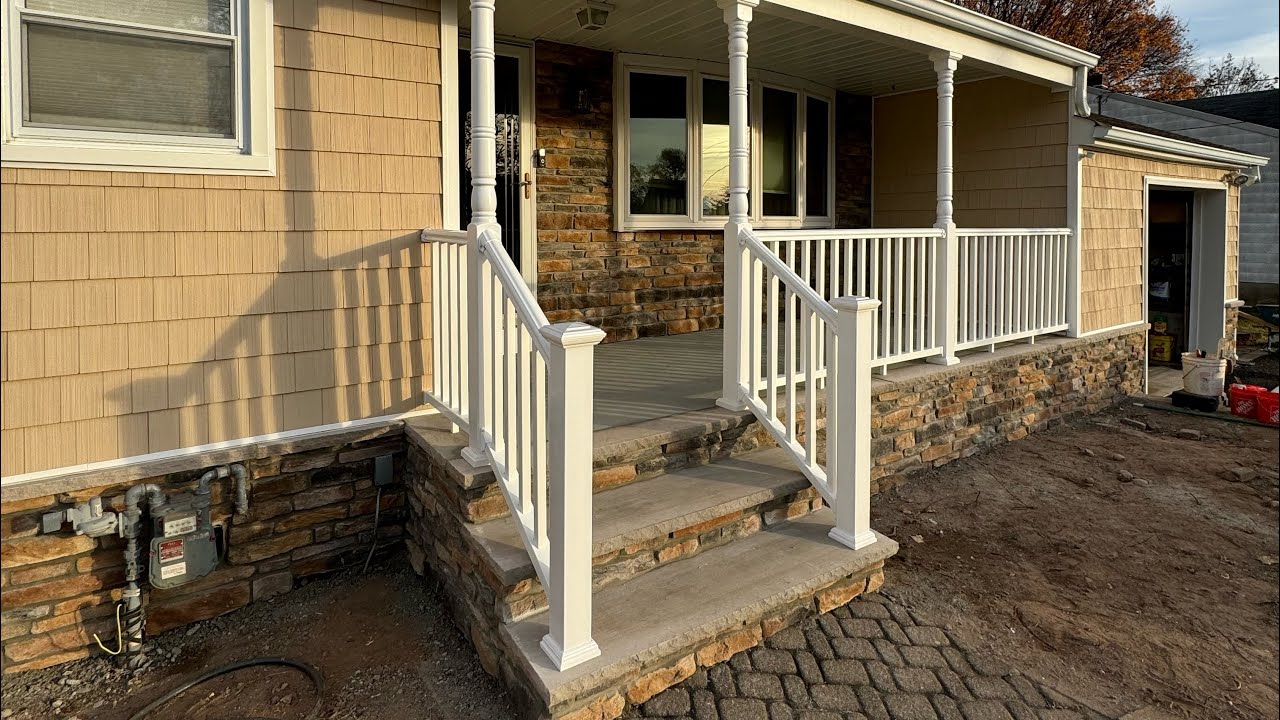 How to Install Railings Step by Step - YouTube