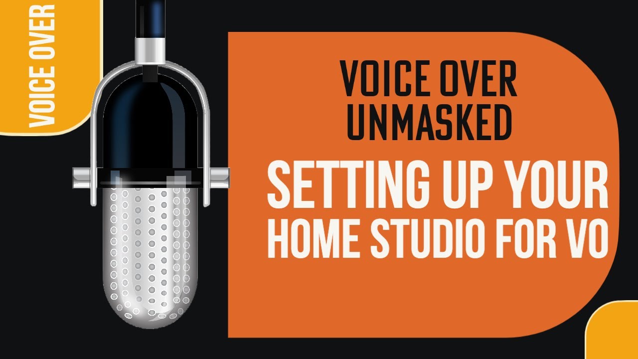 SET UP A VOICE OVER HOME STUDIO | BUDGET FRIENDLY PLAN! #voiceover #vo ...
