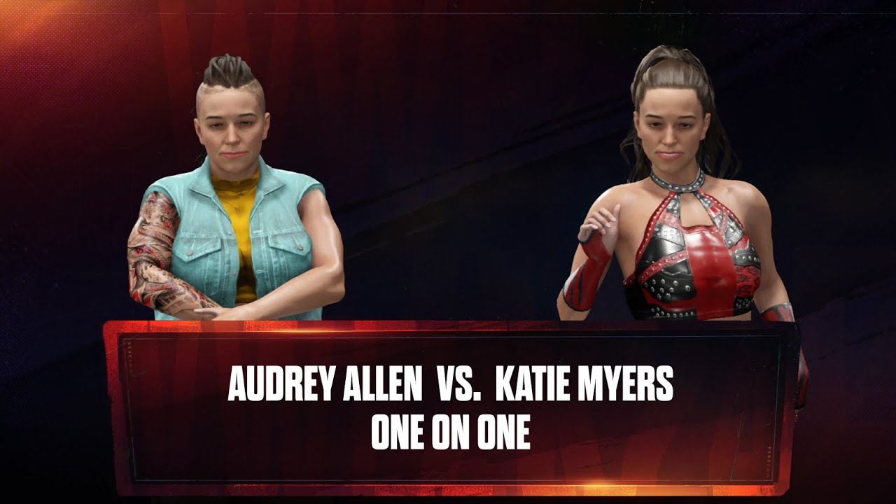 Audrey Allen vs Katie Myers (GPW S3 12/25/2024) - YouTube