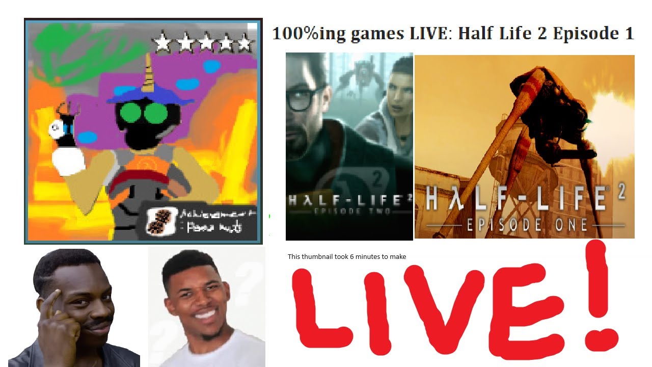 🔴100%ing Half-Life 2 Episode 2 LIVE! | Click for some fun-filled white ...