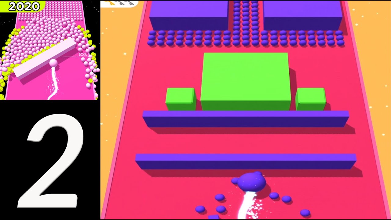 🔴 COLOR BUMP 3D | Do Not Touch Other Colors! | Gameplay Walkthrough ...