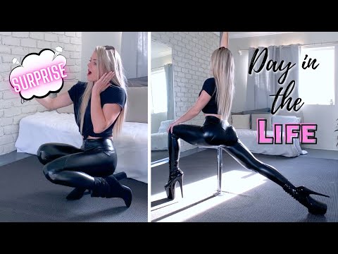 Sandra Flow: A Day In The Life Of A DANCER! Work, Surprise Unboxing, Beach, Workout, Life Update ...