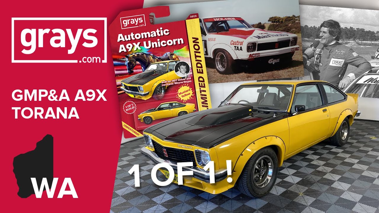 There is a very interesting story behind this GMP&A A9X Torana coming ...