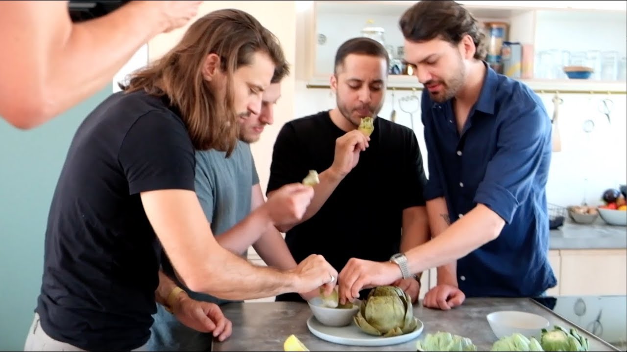 Behind-the-scenes "Kochen ist easy" Jimi Blue Ochsenknecht - YouTube