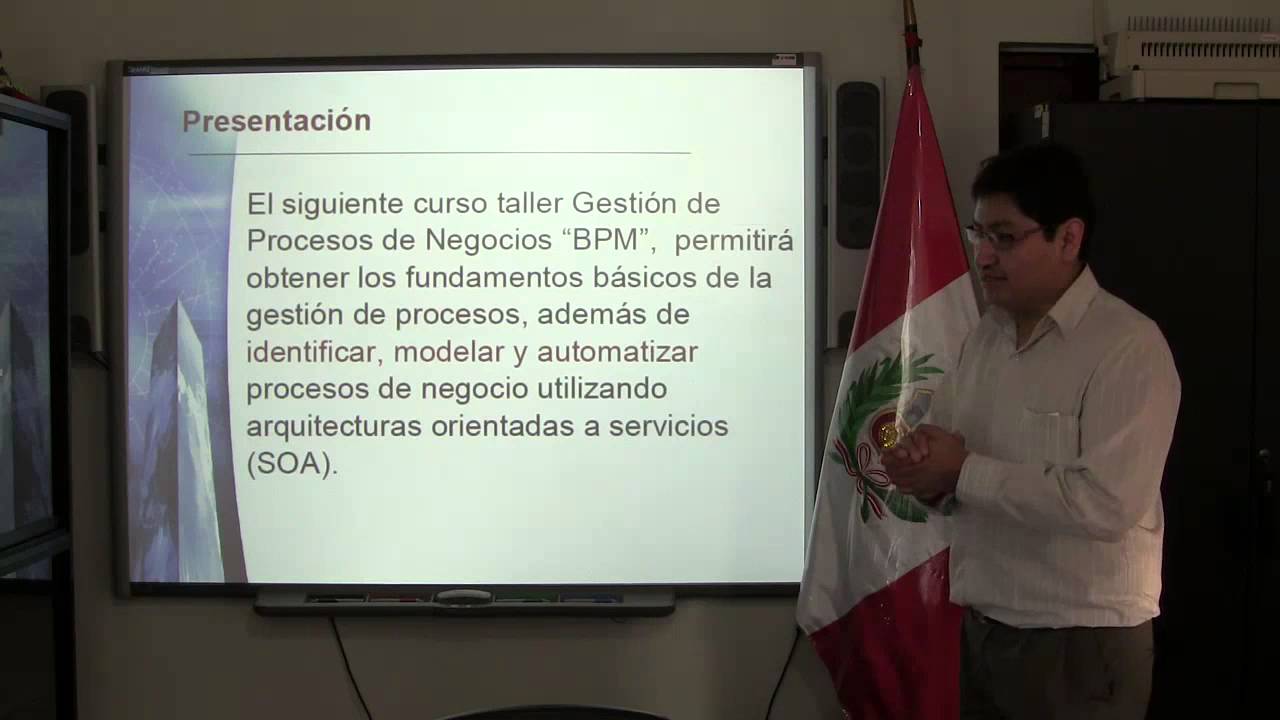 Business Process Management - MSc Daniel Yucra - YouTube