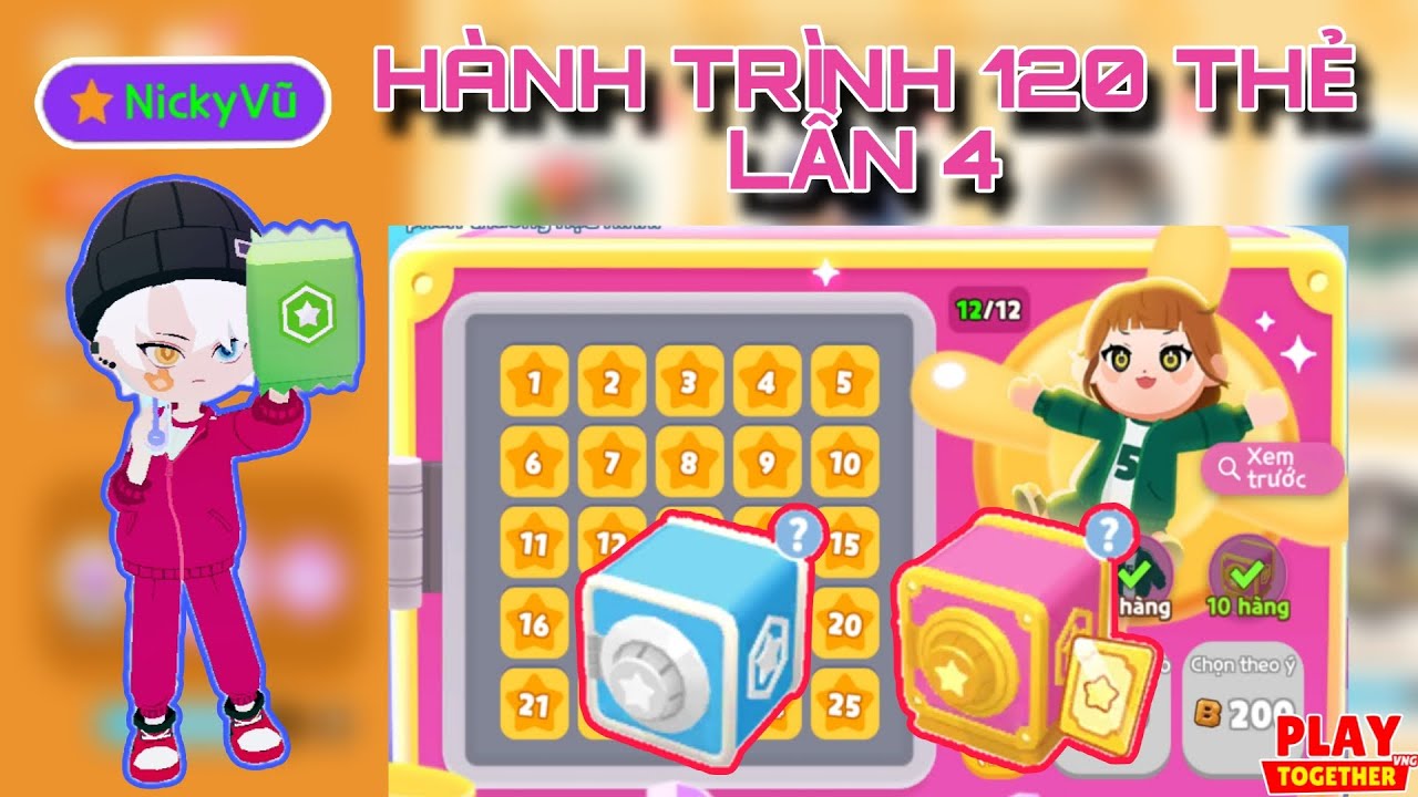 Play Together | Nicky Vũ kiếm 100 Thẻ từ Việc KHÔNG LÀM GÌ ?? - YouTube