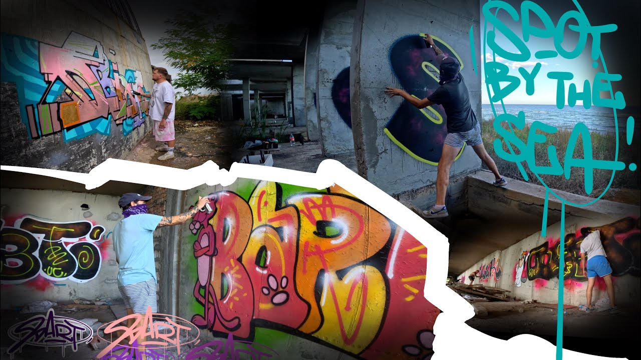 BART (live 51) SPOT BY THE SEA. BIOS LEIK WINK ROLL. GRAFFITI BOMBING ...