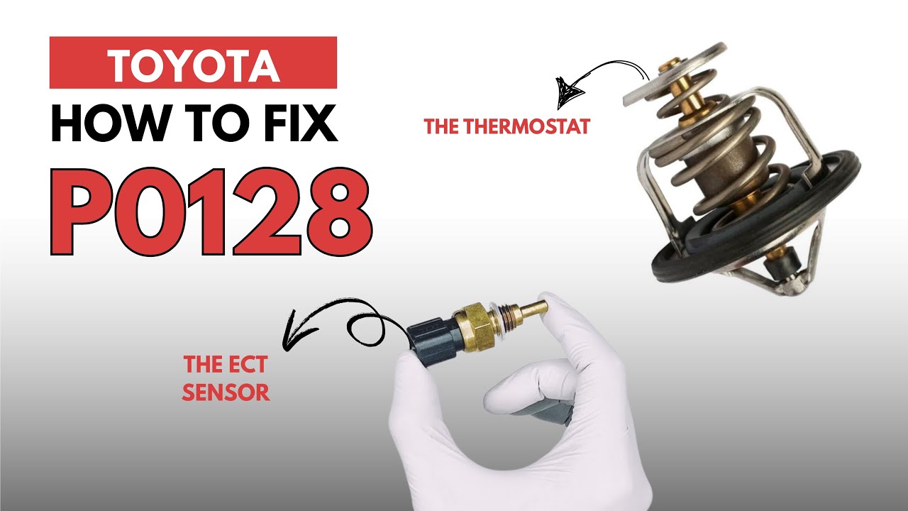 Fixing P0128 Engine Error Code in TOYOTA : Coolant Thermostat ...