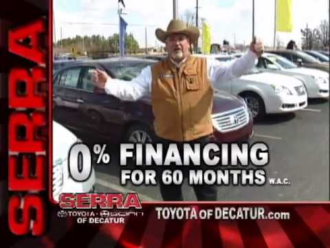 Serra Toyota of Decatur, AL - 0% Financing For 60 Months :15 TV - YouTube