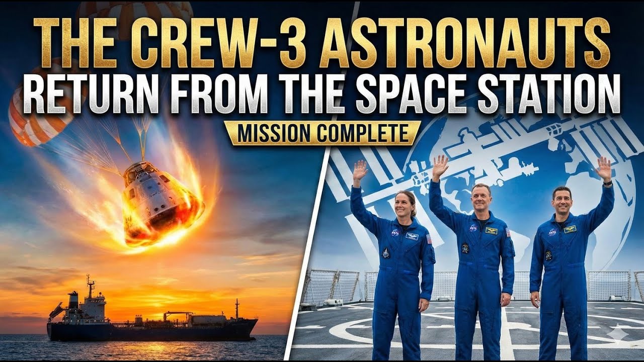 Surviving Re-Entry: The Crew-3 Return to Earth - YouTube