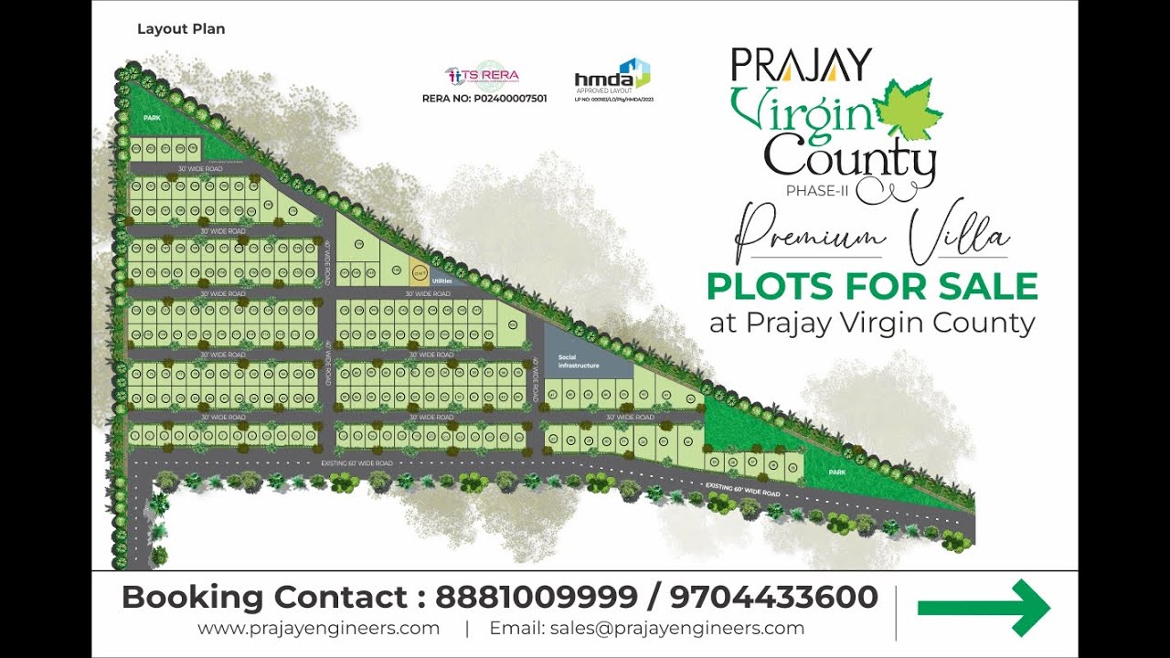 Prajay Virgin County, Premium Plots for Sale in Prajay Virgin County ...