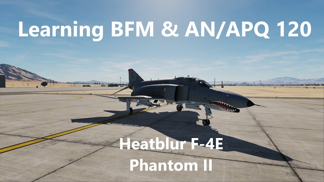 Learning BFM, AN/APQ 120, with a human WSO | DCS F-4E Phantom II - YouTube
