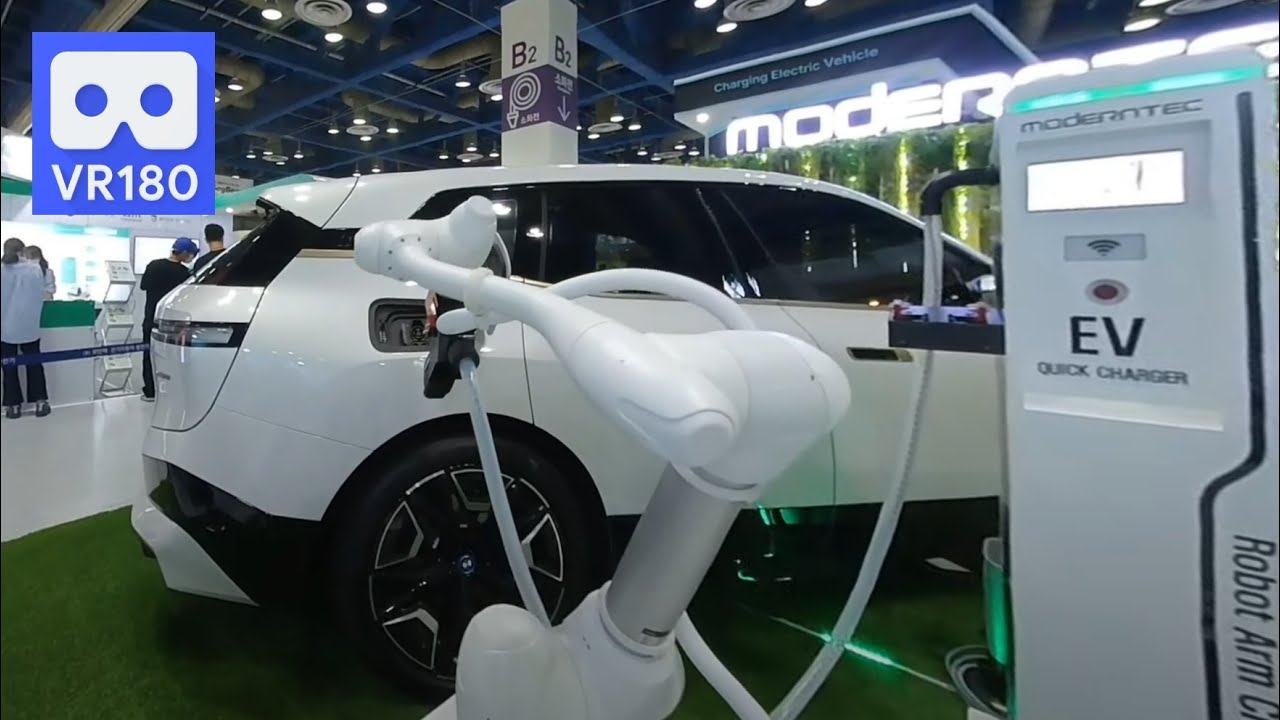 3D VR Robot Arm for BMW Electric Vihicle Charging System - YouTube