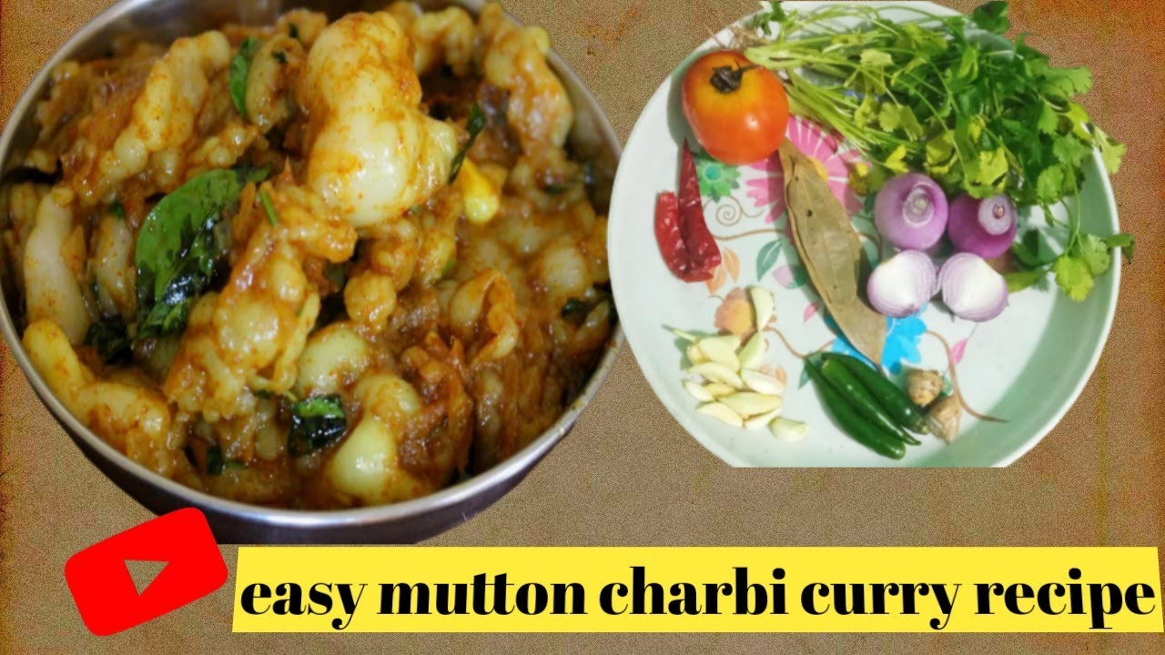 Mutton charbi curry recipe😋 मटन चर्बी बनाए एकदम आसान तरीके से # mutton ...