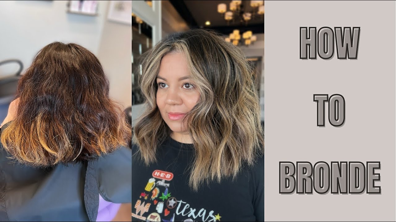 BRONDE TUTORIAL- New Foiling Technique - YouTube