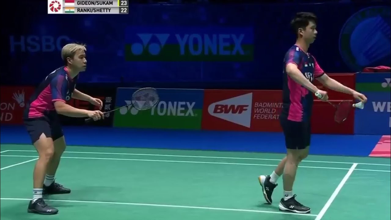 Epic Comback 🇮🇩Kevin/Gideon vs 🇮🇳Rankireddy/Shetty Bikin Lawan Emosi ...