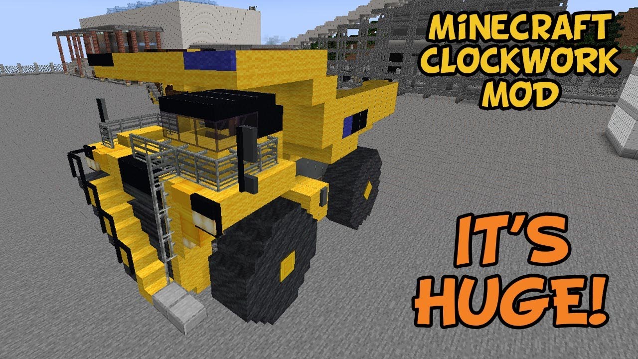 Minecraft : Build Fully Working Mining Truck using Create Mod ...