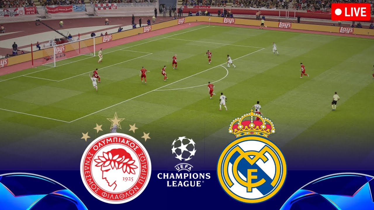 Olympiacos vs Real Madrid | Champions League 2025/26 | Full Match All ...