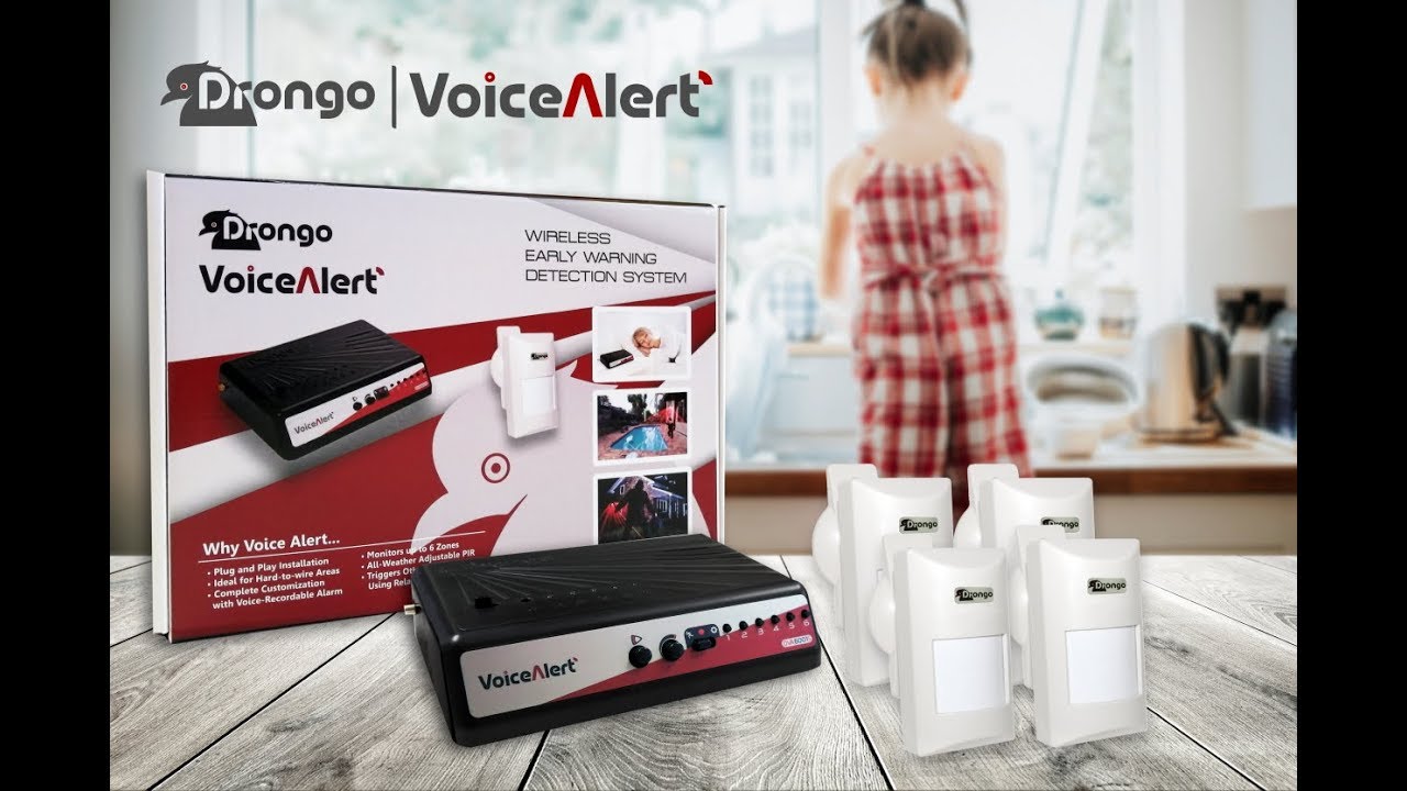 Drongo VoiceAlert Wireless Early Warning System - YouTube