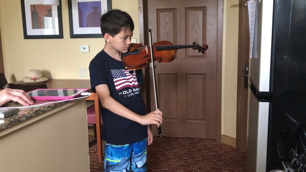 Thomas violin 10 - YouTube