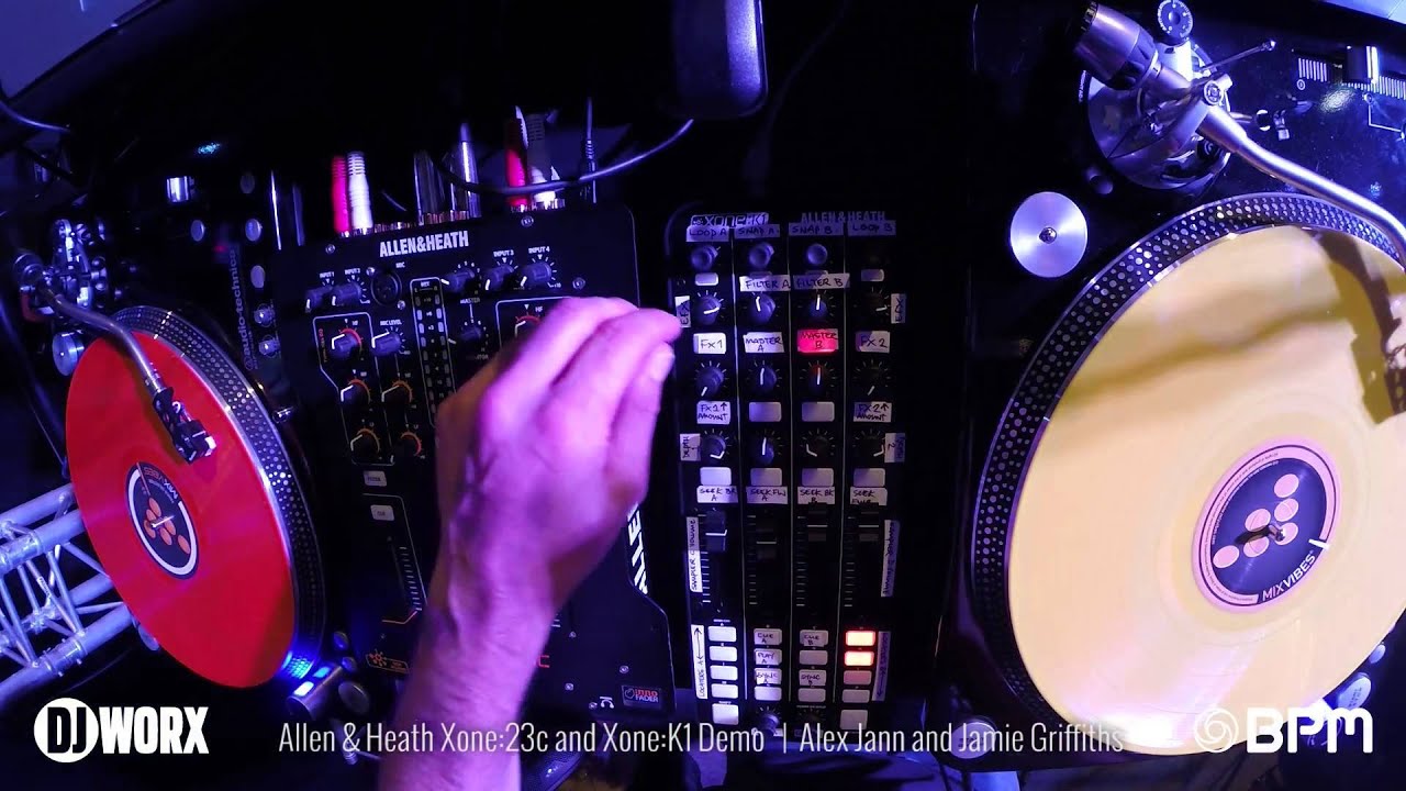 BPM 2014: Allen & Heath Xone:23C and Xone:K1 demo - YouTube