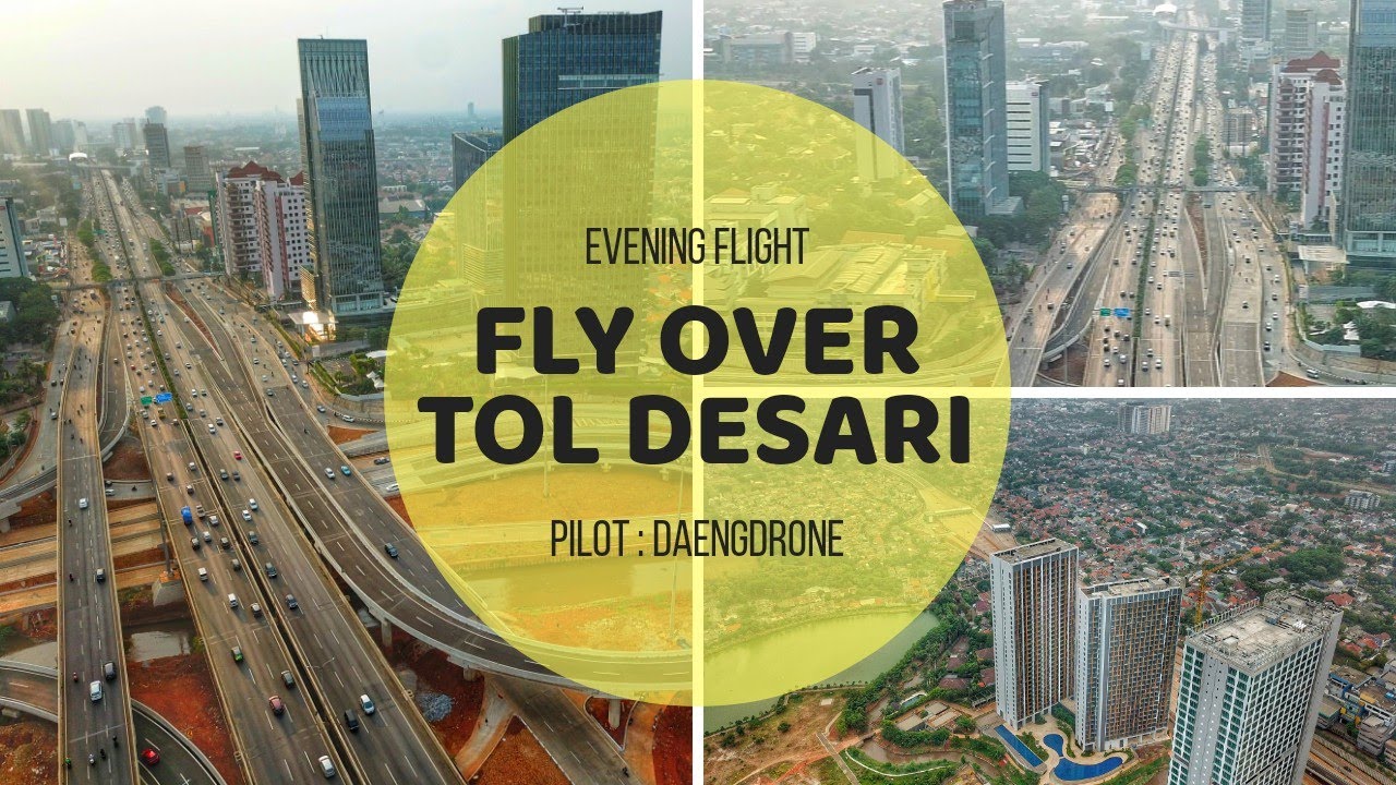 Kemegahan Fly Over Tol DESARI (Depok - Antasari) - YouTube