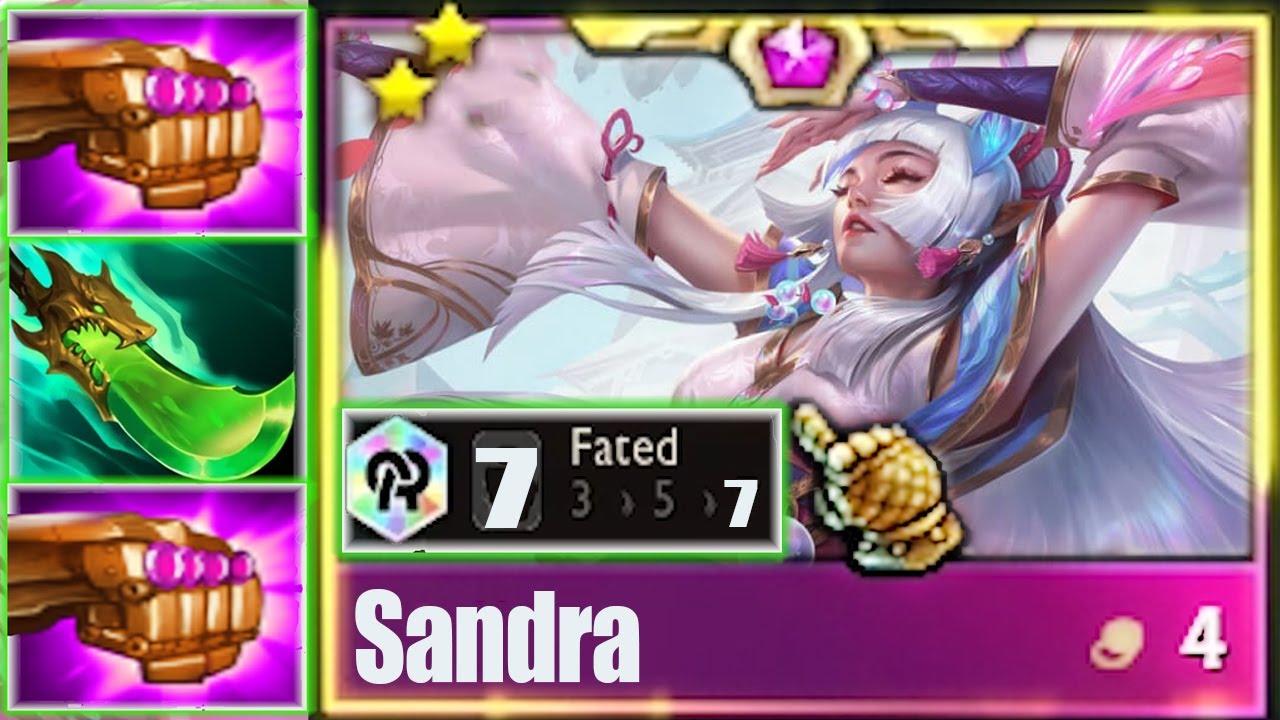 Sandra Grant Full Critical Carry 7 Fated? |TFT SET11 RANKED | Patch 14. ...