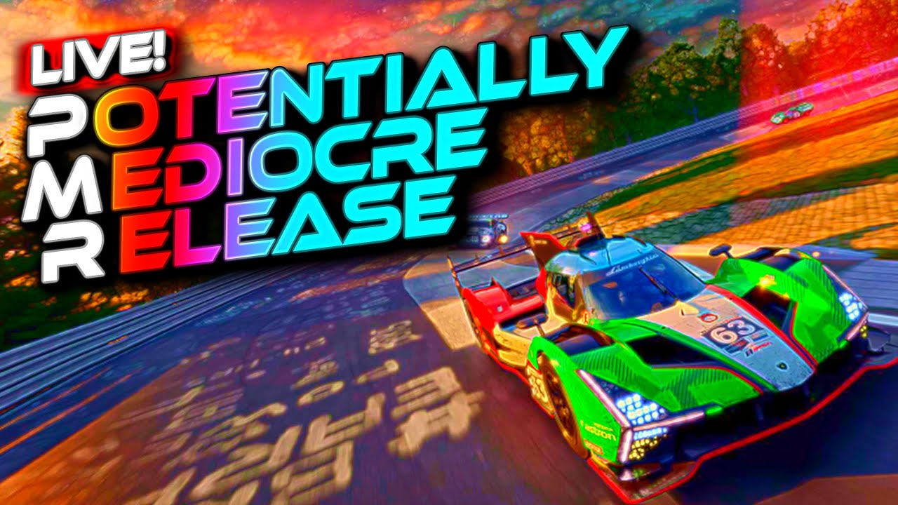 🔴Live 🛋️ Project Motor Racing | PMR = Potentially Mediocre Release ...